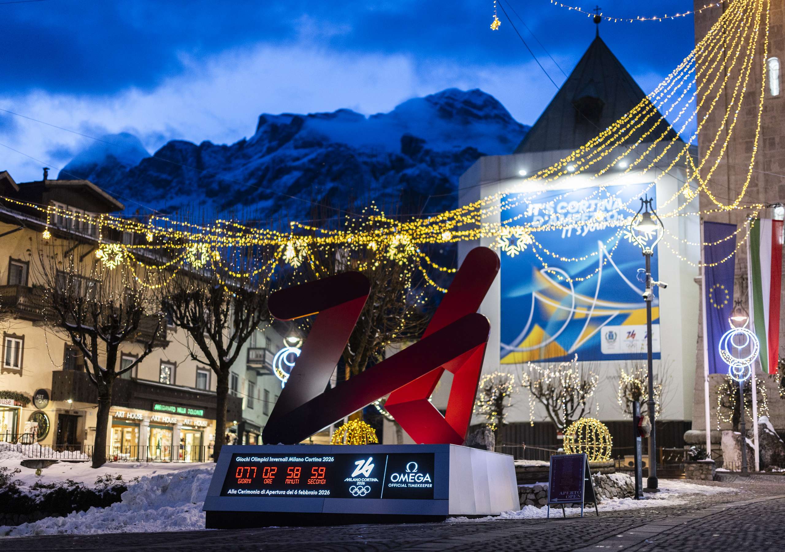 Winter Olympics countdown reaches one month to go